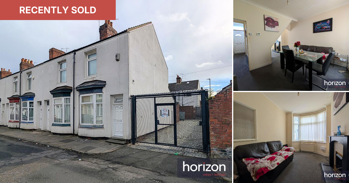 3 bed terraced house for sale in Carlow Street, Middlesbrough | Horizon ...